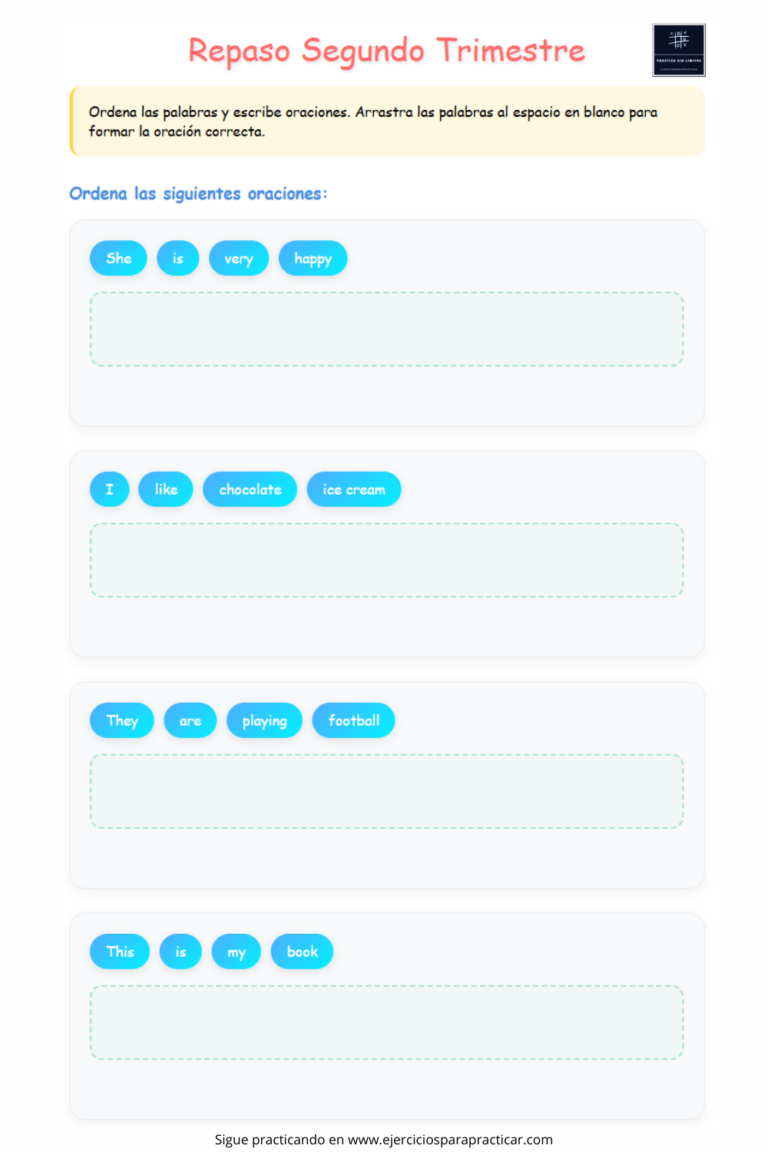 Inglés tercero de primaria