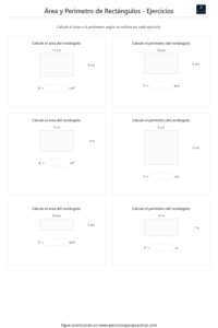 Área y Perímetro de rectangulo: Explicado paso a paso
