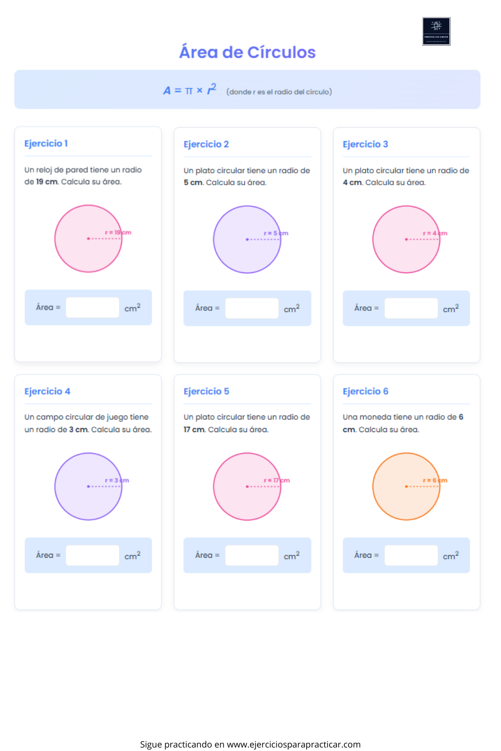 Área de un círculo: Aprende a Cómo calcularlo y usarlo