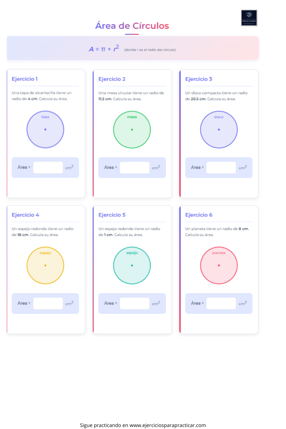 Área de un círculo: Aprende a Cómo calcularlo y usarlo